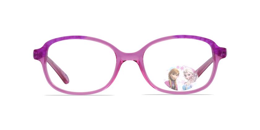 Frozen DPAA088 Oval Prescription Full rim Plastic Eyeglasses for Girls ...